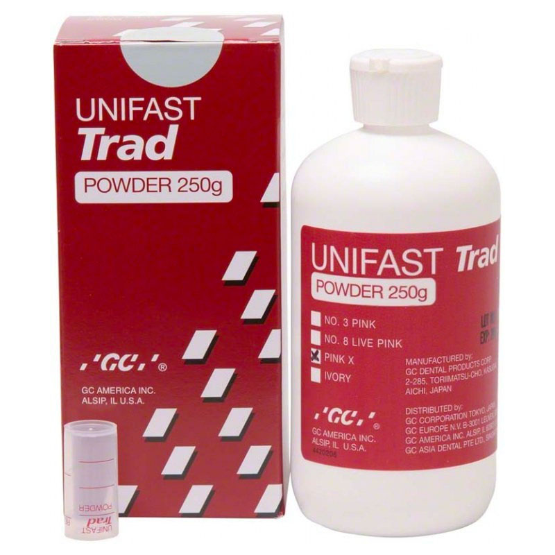 GC UNIFAST Trad Pink X pulver, 100 g Gama