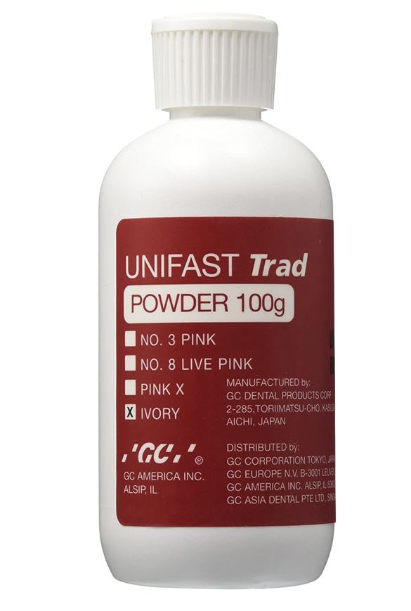 GC UNIFAST Trad Ivory pulver, 100 g Gama