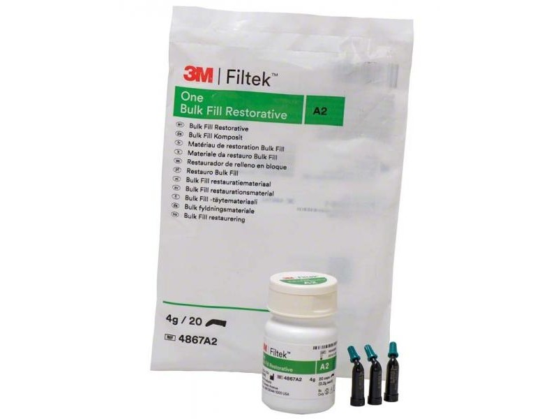 3M Filtek Bulk Fill One A1 kapslar, 20x0,2 g Gama