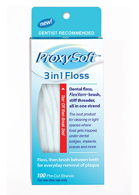 ProxySoft 3IN1 Floss 100 trådar, fd Thornton Gama
