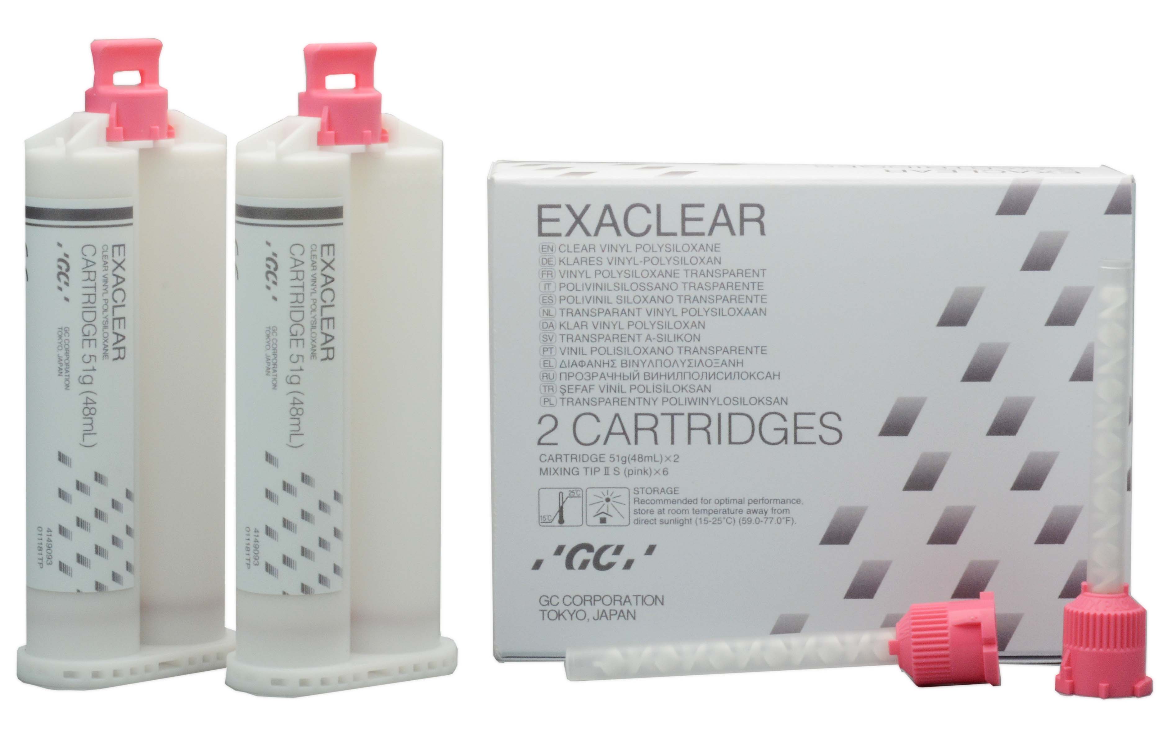 GC Exaclear transparent, 2 x 48 ml Gama