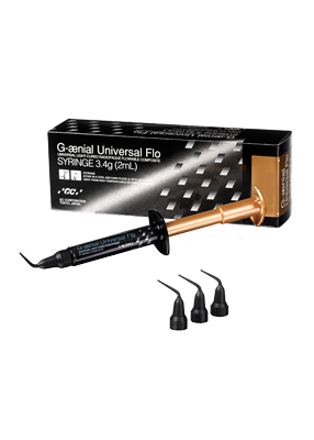 GC G-ænial Universal Flo B2 spruta, 3,4 g Gama