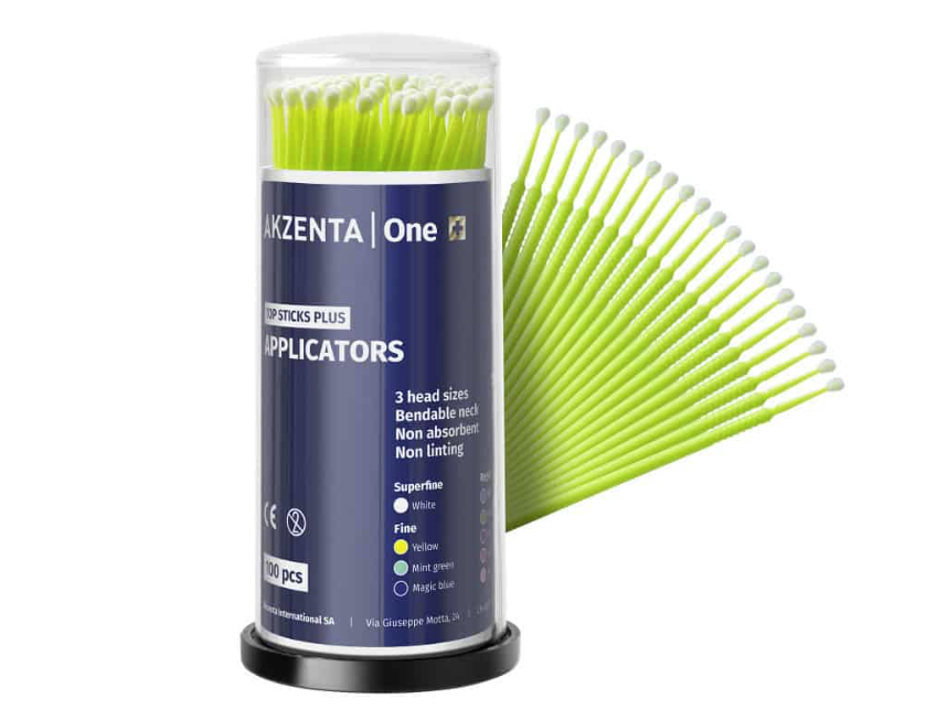 Top Sticks Plus Regular limegrön, 400 st Gama