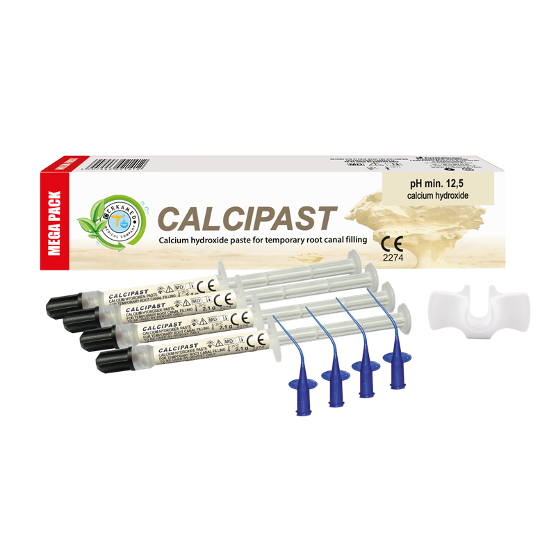CALCIPAST Kalciumhydroxid spruta 4 x 2,1 g Gama