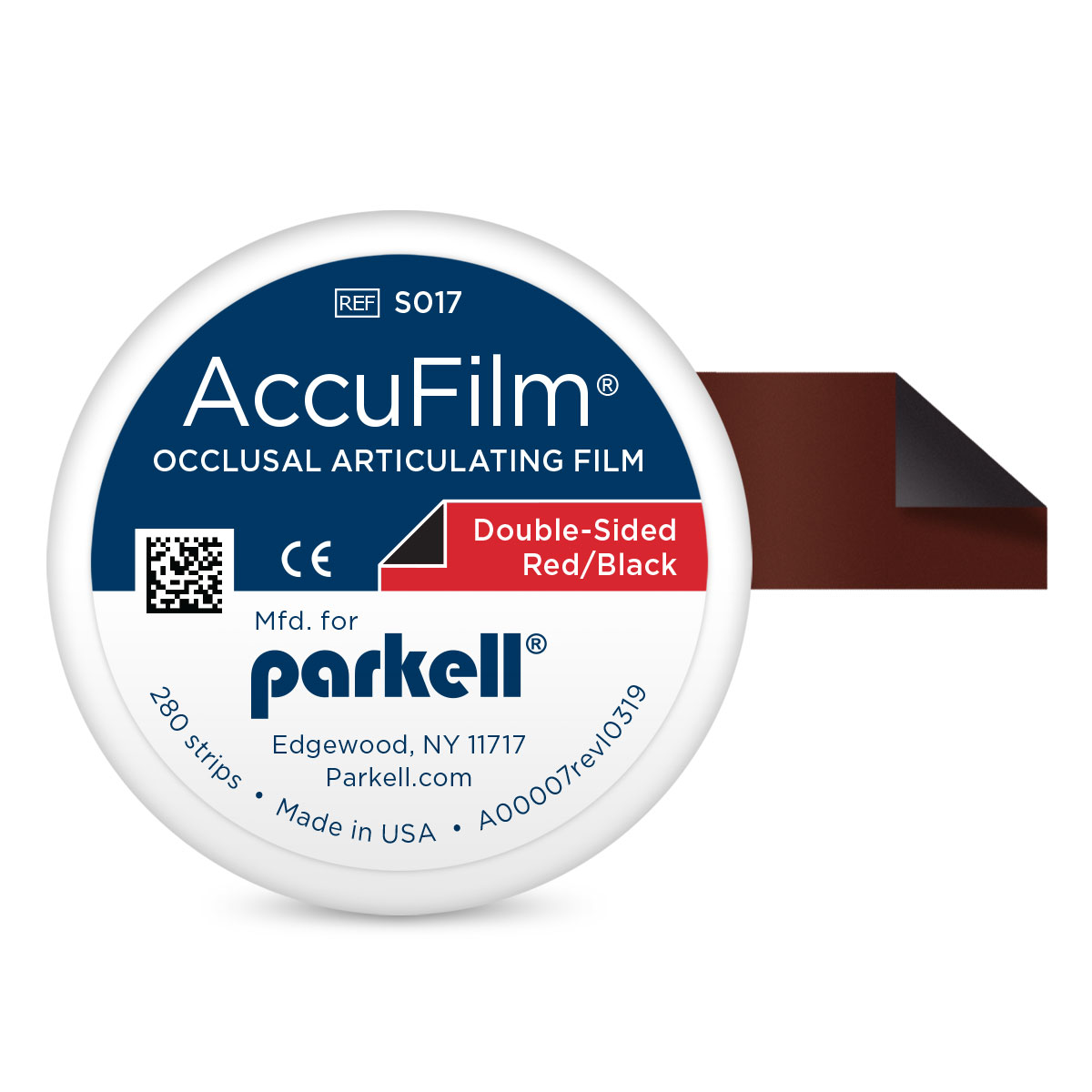 AccuFilm II Red/Black artikulationspapper d.s., 280 st Gama