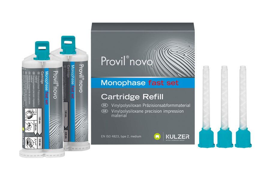 Provil Novo CD 2 Monophase Fast blå, 2x50 ml Gama