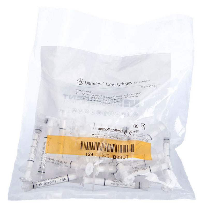 Tomma sprutor för IndiSpense Gama