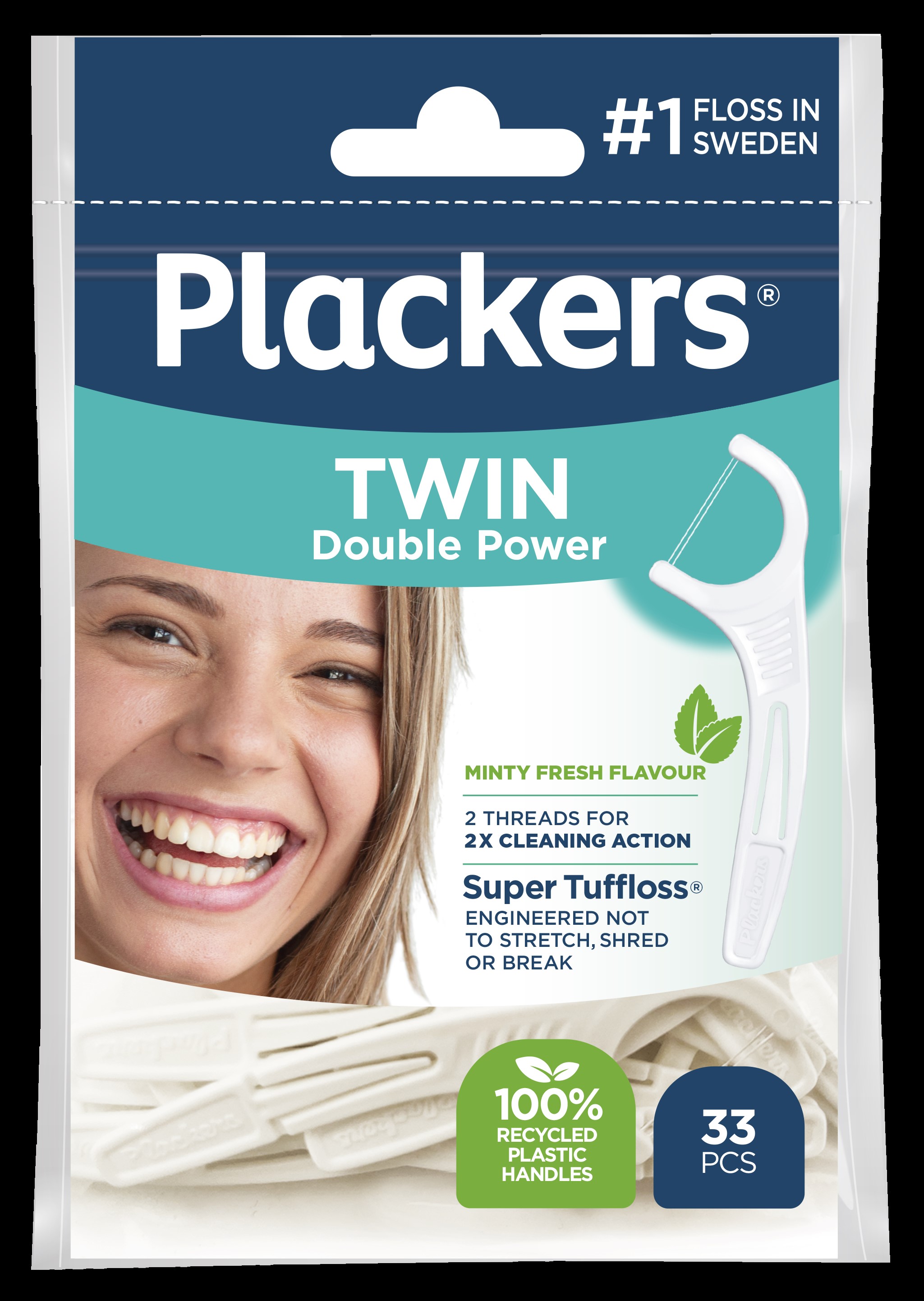 Plackers Twin, 33 st Gama