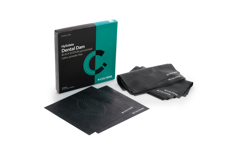 HySolate Latex Dental Dam Black printed x-heavy, 36 st Gama