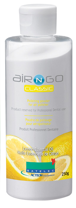 Air-N-Go Classic profylaxpulver, citron, 4 x 250 g Gama