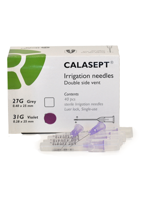 Calasept irrigation needle 31G violet, 25 st Gama