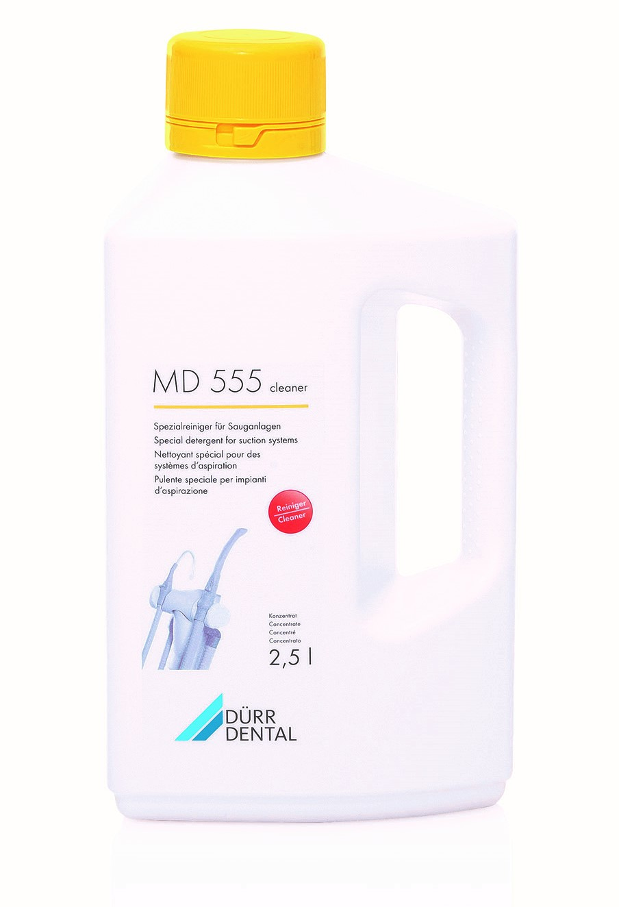 Dürr MD 555 för sugrengöring, 2,5 liter