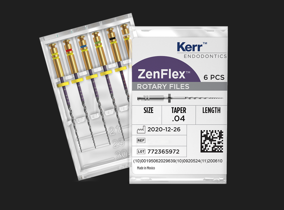 ZenFlex - ROTARY NICKEL TITANIUM FILE .25/.06/25mm Gama