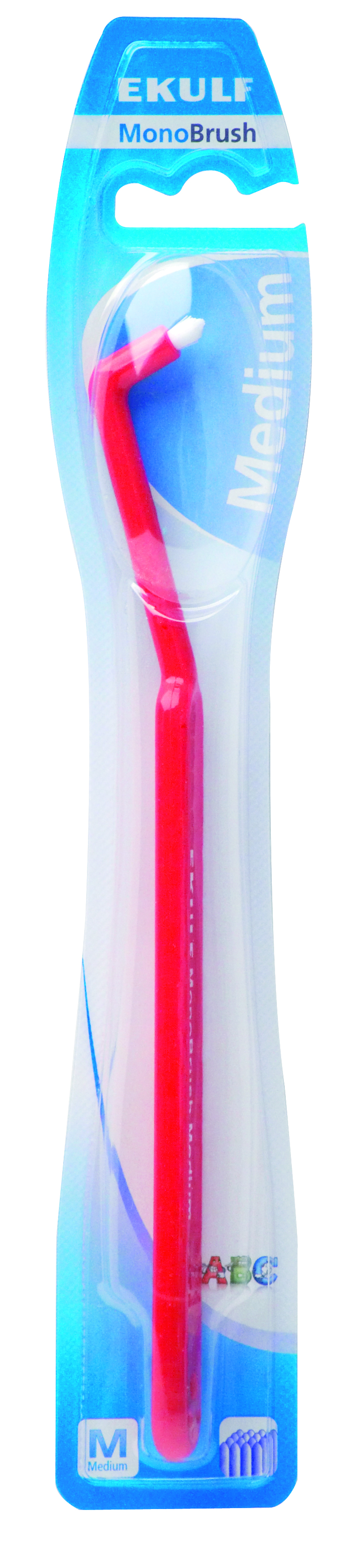 Ekulf MonoBrush Medium vinkelborste, 12 st Gama