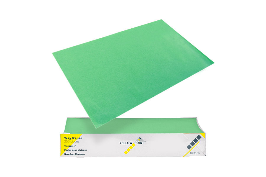 Yellow Point Brickpapper 18x28 cm grön, 250 st Gama